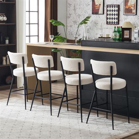 Mercer41 Comfortable Bar Stool For Living Room Wayfair
