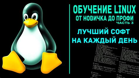 Обучение Linux Лучшие программы для Linux на каждый день Youtube