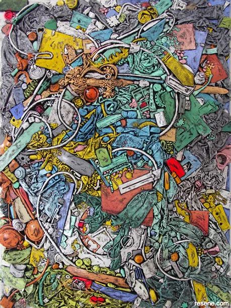 Alex Bartleet Unique Artworks Using Recycled Materials