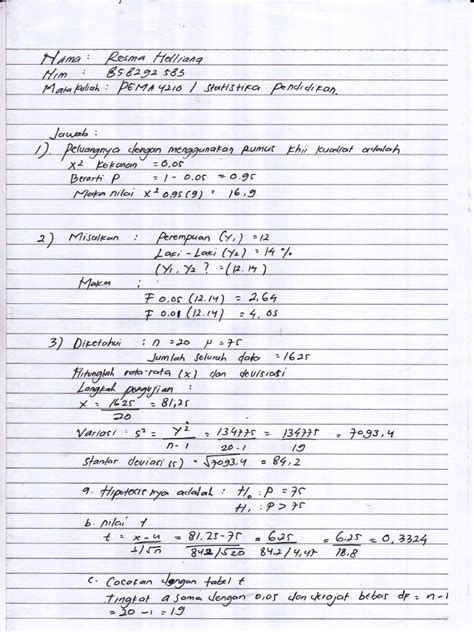 Tugas 3statistika Pendidikan Pdf Tugas 3statistika Pendidikan Pdf