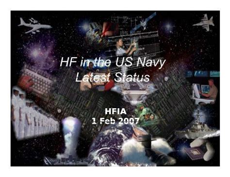 Hf In The Us Navy Latest Status Hfia