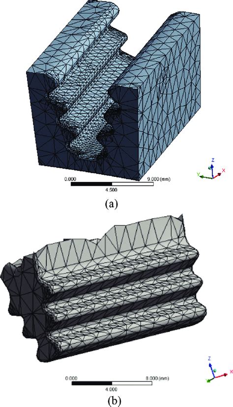 contact finite element models of blade tenon and dovetail slot