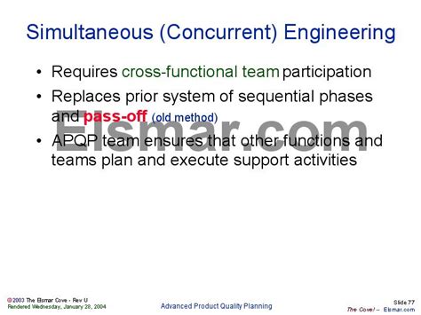 Concurrent Engineering Vs Sequential Engineering