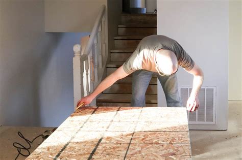 Replacing The Kitchen Sub Flooring The Wood Grain Cottage