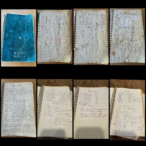 Handwritten Cookbook Rcookbooklovers Handwritten Cookbook Rcookbooklovers