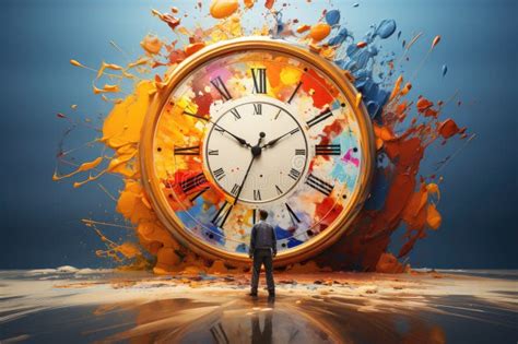 Time Management Reminder And Schedule Concept Generative Ai Stock