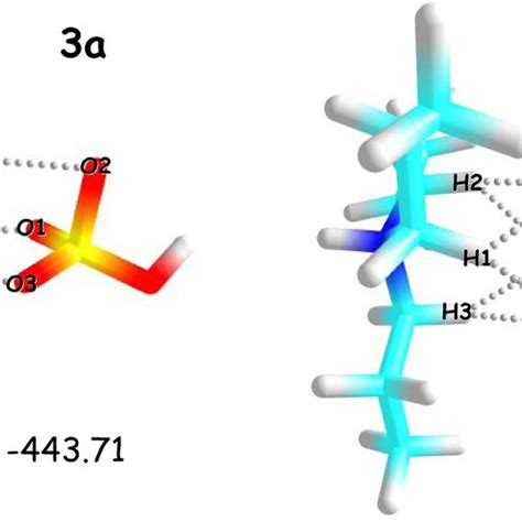 Structures Of The Hydrogen Bonded Tpra Hso4 Ion Pair Calculated At The Download Scientific