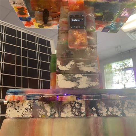 solar powered park bench