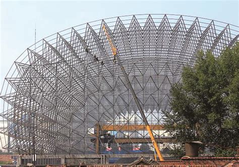 包头钢结构工程 网架工程 索膜结构 桁架加工 包头市腾飞元金属结构（集团）有限公司