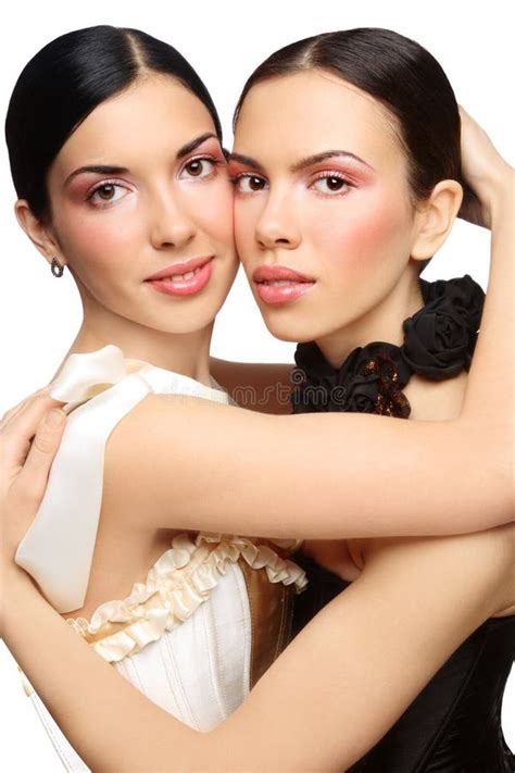 Jumeaux Photo Stock Image Du Amis Copines Charmer