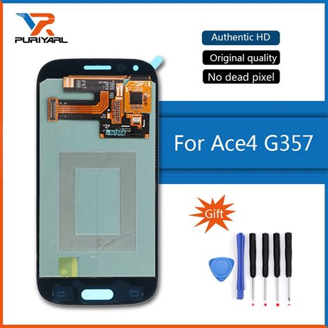 Ace AMOLED LCDS For Samsung Galaxy Ace SM G G G FZ LCD Display Touch Screen Digitizer