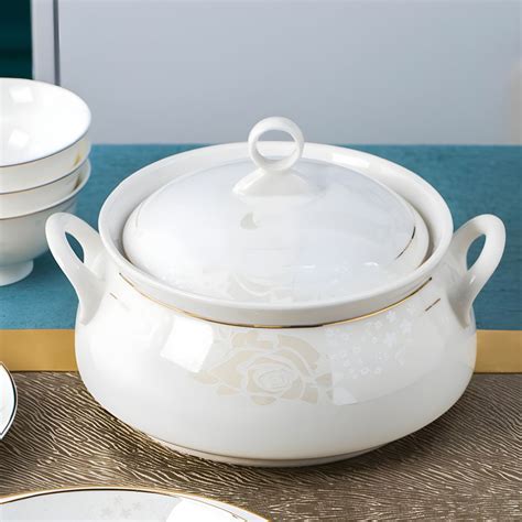 Complete 60 Piece White China Dinnerware Set Plates Bowls Spoons