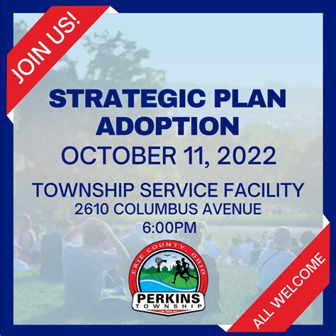 Strategic Plan Adoption Perkins Township