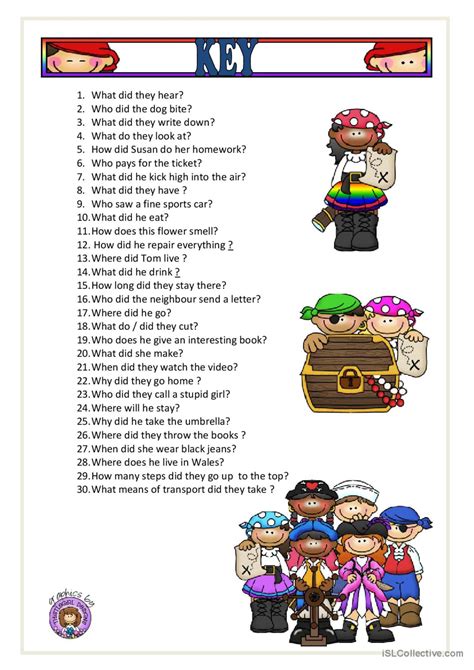 Questions English Esl Worksheets Pdf And Doc