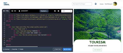 Karthikeyan S On Linkedin Day1 30daysofcode Ccbp Nxtwave Html Css Staticwebsite