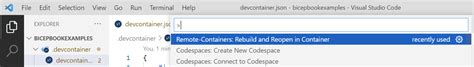Azure Bicep As A Feature In VS Code Development Containers Ravikanth Chaganti