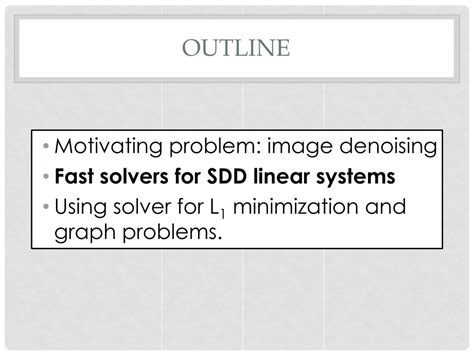 Ppt Algorithm Design Using Spectral Graph Theory Powerpoint