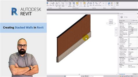 How To Create Stacked Walls In Revit Step By Step Tutorial For Wall