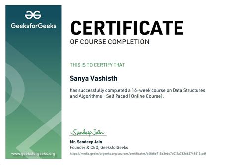 Geeksforgeeks Dsa Java C Python Problemsolving Coding Sanya Vashisth