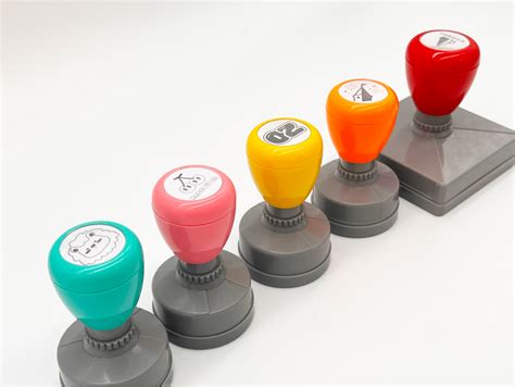 스탬프 도장 원형 사각형 오즈의 제작소