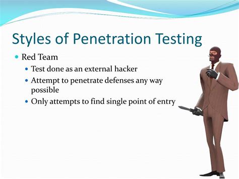 Ppt Penetration Testing Powerpoint Presentation Free Download Id