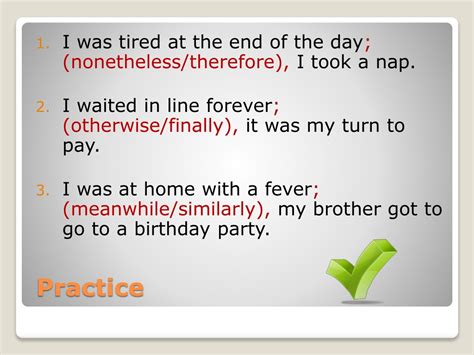 PPT Conjunctive Adverbs PowerPoint Presentation Free Download ID