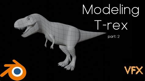 T Rex Blender Models T Rex 3d Model Mksl
