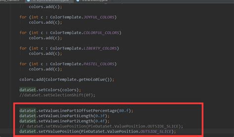 怎么把mpandroidchart饼图中的文字放到外面显示 csdn社区