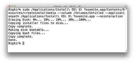 How To Make An OS X Yosemite Boot Installer USB Drive