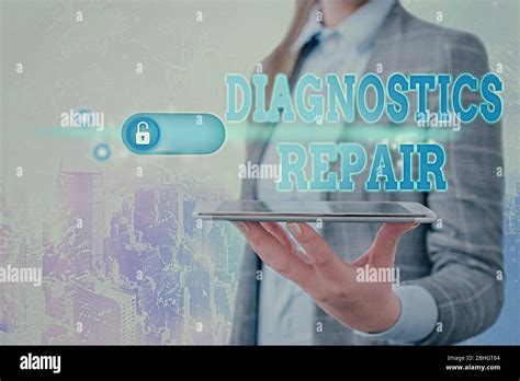 Text Sign Showing Diagnostics Repair Business Photo Showcasing A