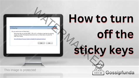 Switch Sticky Keys Off At Joel Gsell Blog