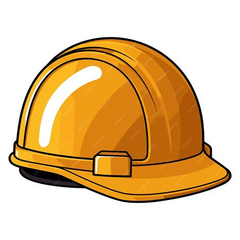 Premium Vector Safety Helmet Isolated Vector Illustration