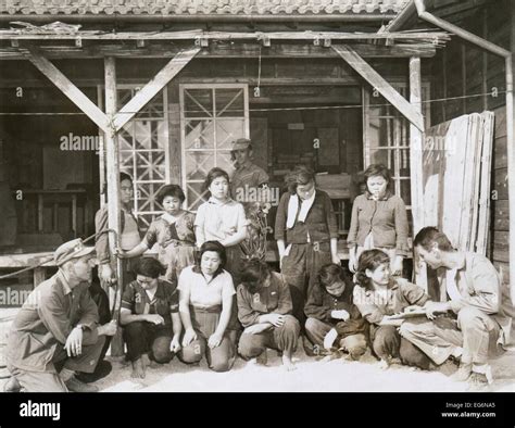 Liberated Comfort Women On Okinawa During World War 2 Korean Women