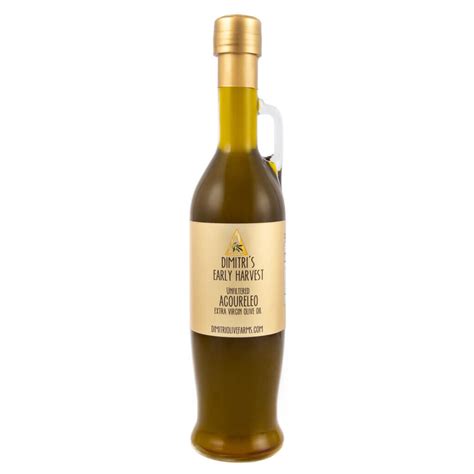 Dimitris Unfiltered Early Harvest “agoureleo” Extra Virgin Olive Oil