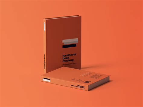 Hardcover Books Mockup