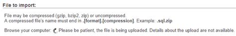 how to import large sql files with bigdump let s wp