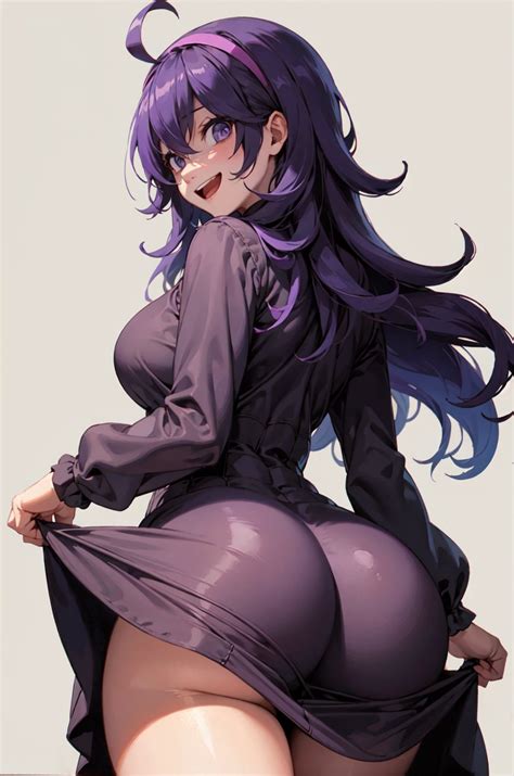Rule 34 Ahoge Ai Generated Ass Big Ass Clothing Female Female Only