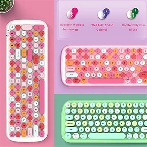 Stylish And Functional Superbcco Wireless Bluetooth Keyboard Electronikz