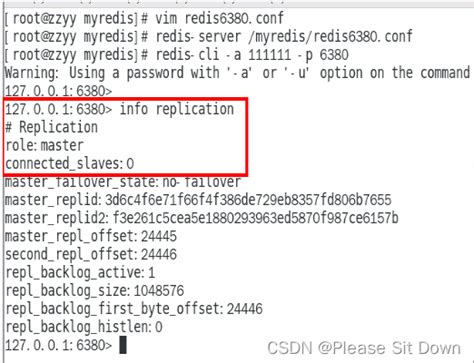 Redis复制 Replicaredis Info Replication Csdn博客