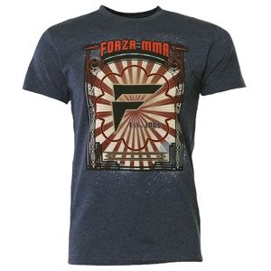 Forza Sports Awakening Mma T Shirt Medium Navy Target