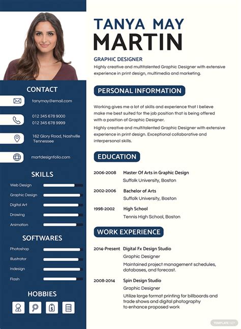 Contoh Template Cv Format Word Template Cv Word Bahasa Indonesia Riset