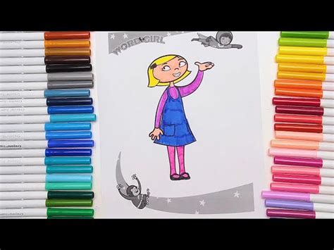 Wordgirl Coloring Pages 2025