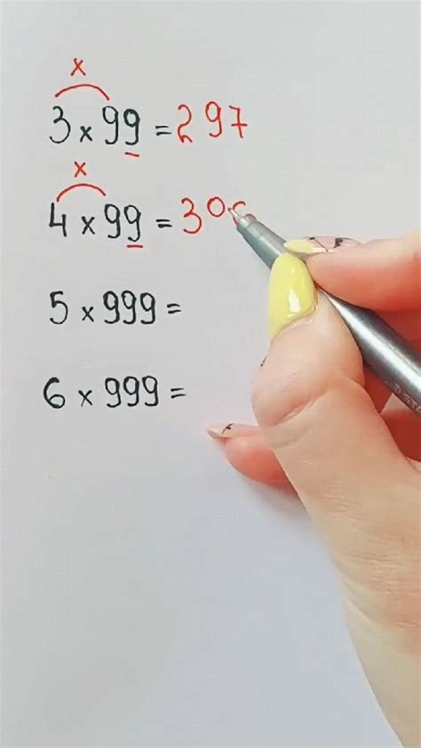 Math Multiplication Tricks Math Tricks Math Tutorials Mental Math Tricks