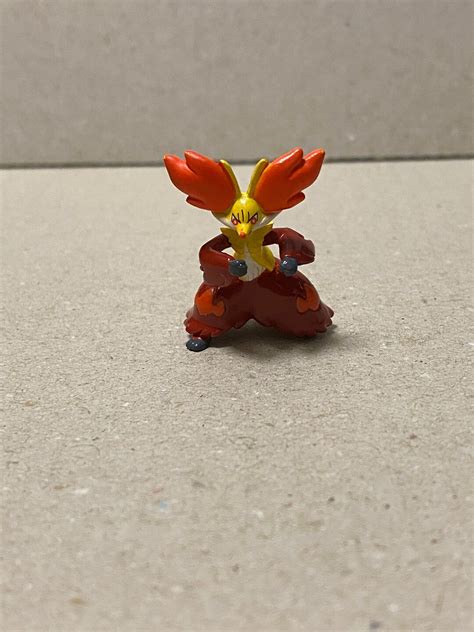 Delphox Pokemon Mini Figure Nintendo Pocket Monster Very Rare Japan