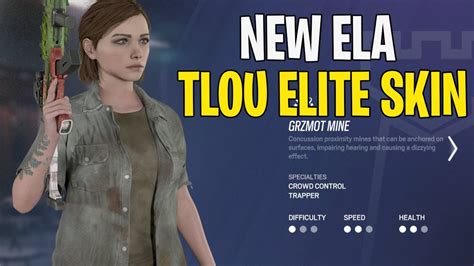 A New Rainbow Six Siege Elite Skin For Ela Has Been Leaked Eqki