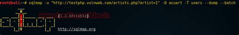 Database Penetration Testing Using Sqlmap Part 1 Hacking Articles