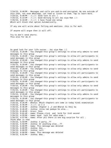 Whatsapp Chat With 8 Th Class Information Pdf