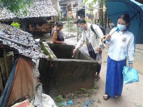 ကျိုက်မ ရောမြို့နယ်၌ သွေးလွန်တုပ် ကွေးကာကွယ်နှိမ်နင်း ရေးလုပ်ငန်းများ ကွင်းဆင်း ဆောင်ရွက