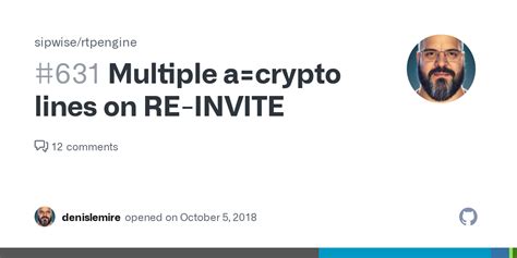Multiple A Crypto Lines On RE INVITE Issue Sipwise Rtpengine GitHub