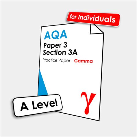aqa a level physics paper 3a practice paper gamma individual issue